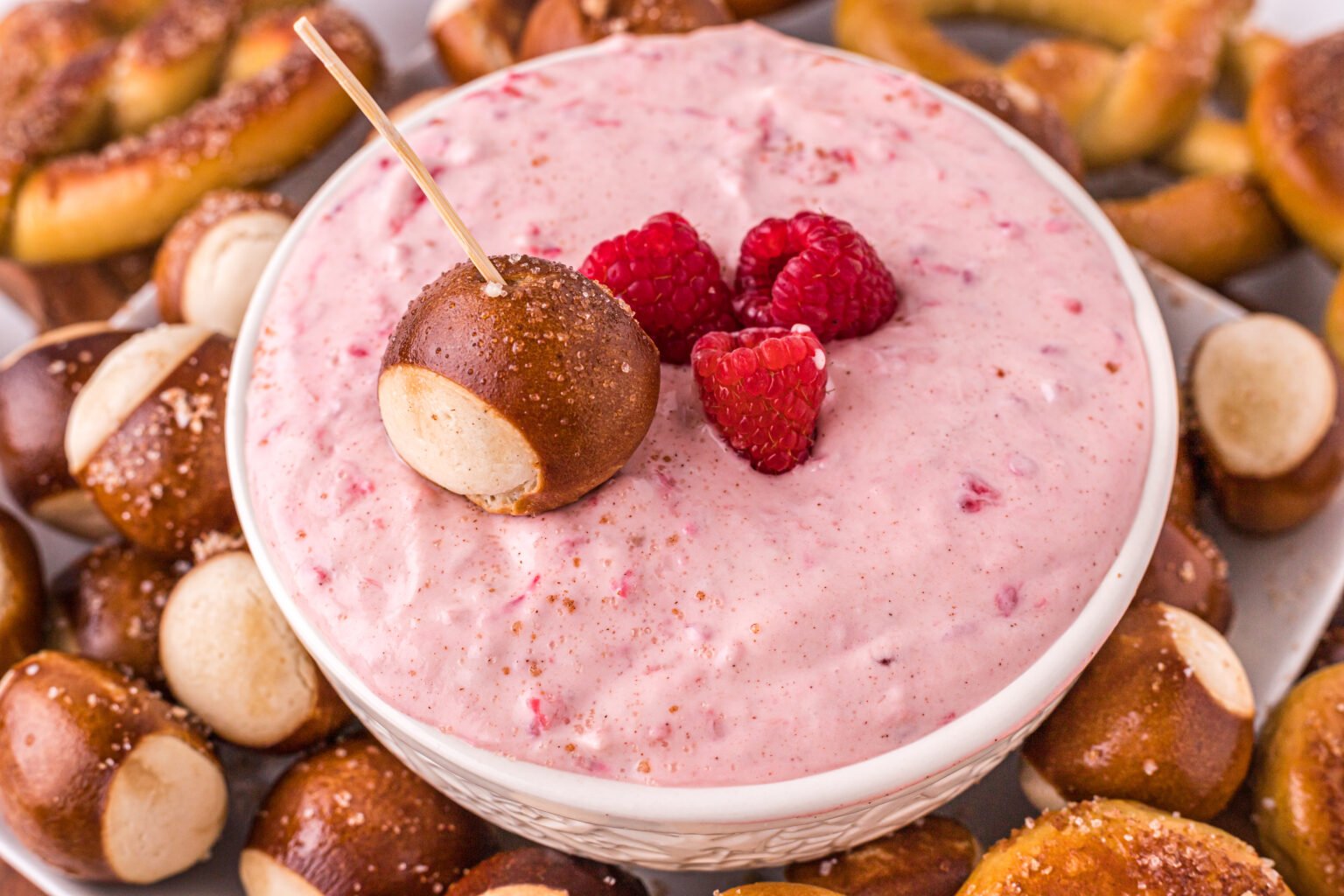 Raspberry Cream Cheese Dip Recipe - Hip Mama's Place