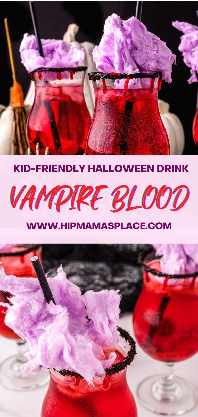Vampire Blood Drink Recipe - Kid-Friendly - Hip Mama's Place