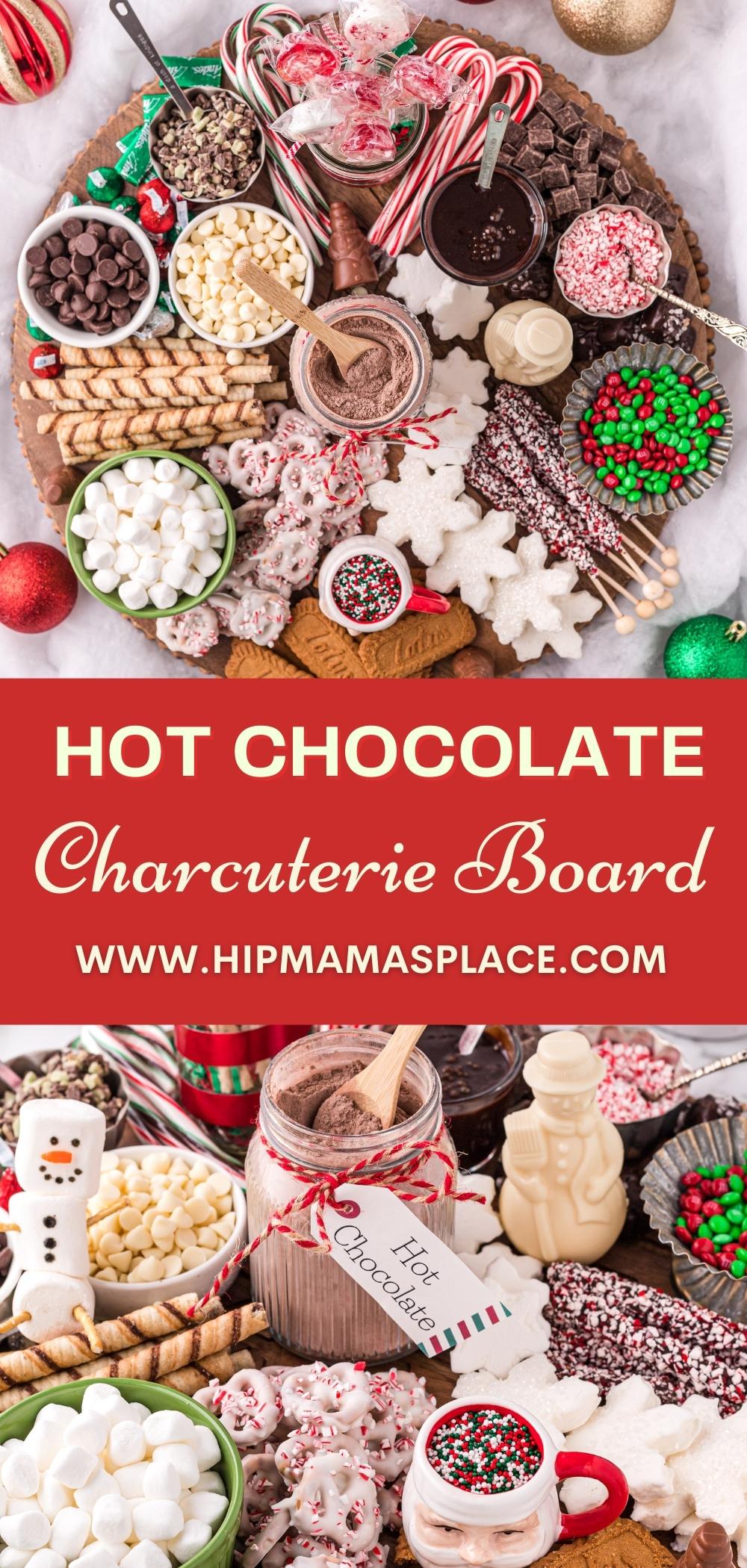 How to Make a Hot Chocolate Charcuterie Board - Hip Mama's Place