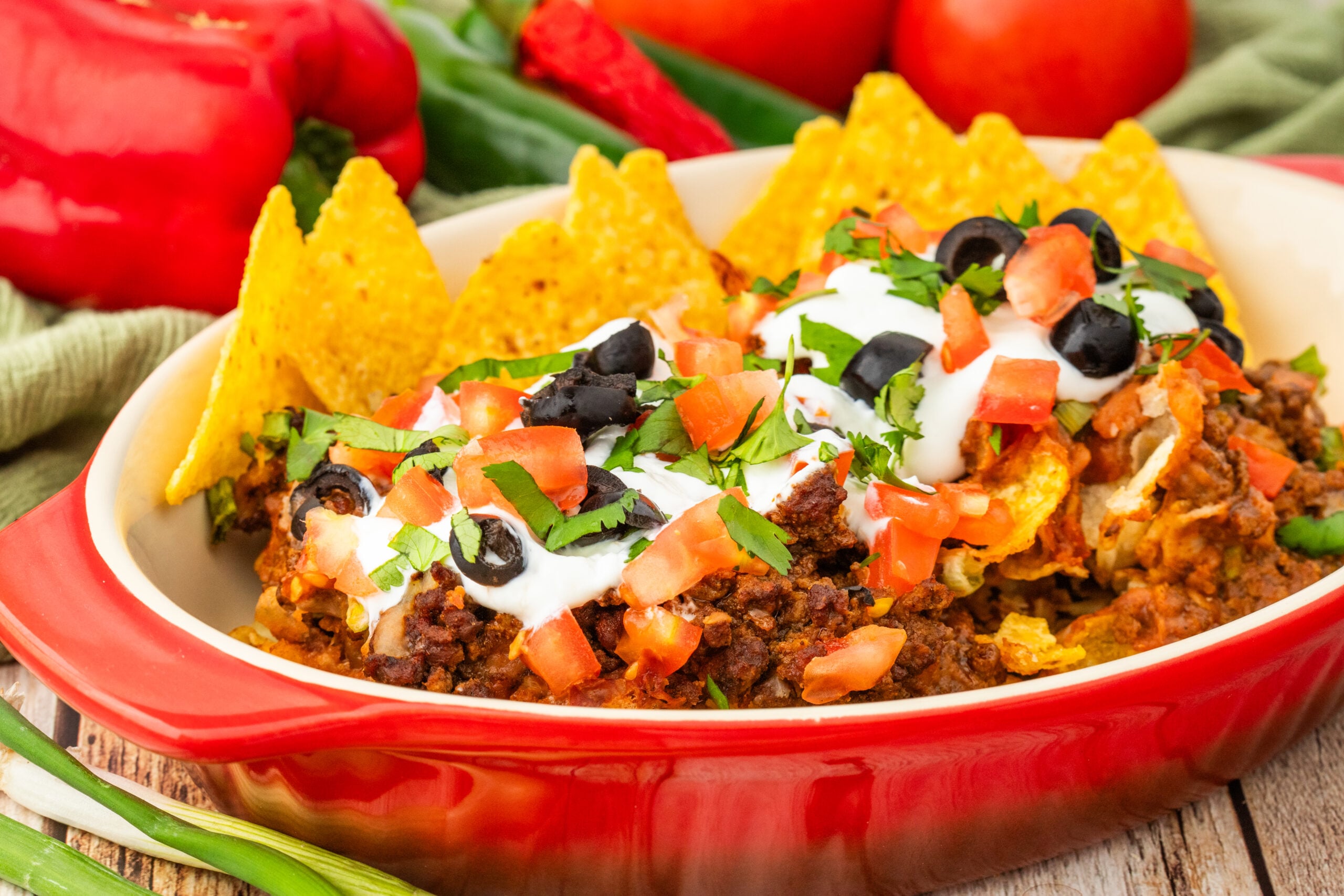 Easy Taco Casserole Recipe - Hip Mama's Place