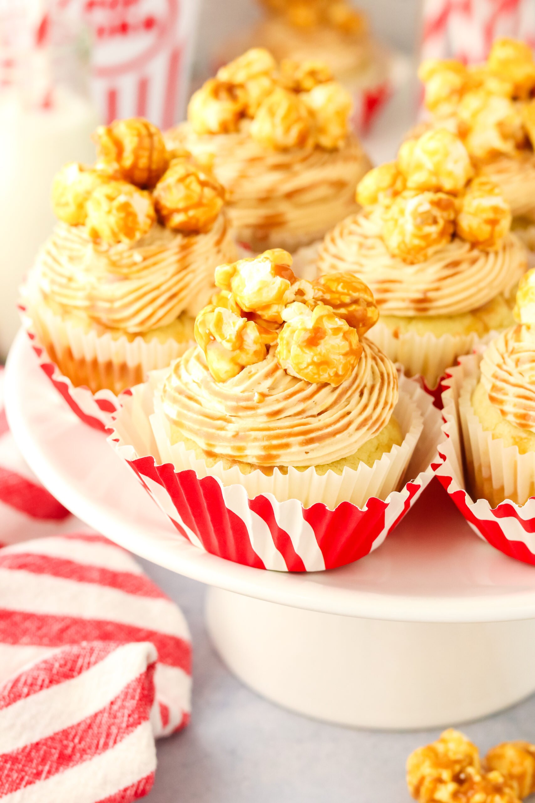 Caramel Popcorn Cupcakes Recipe - Hip Mama's Place