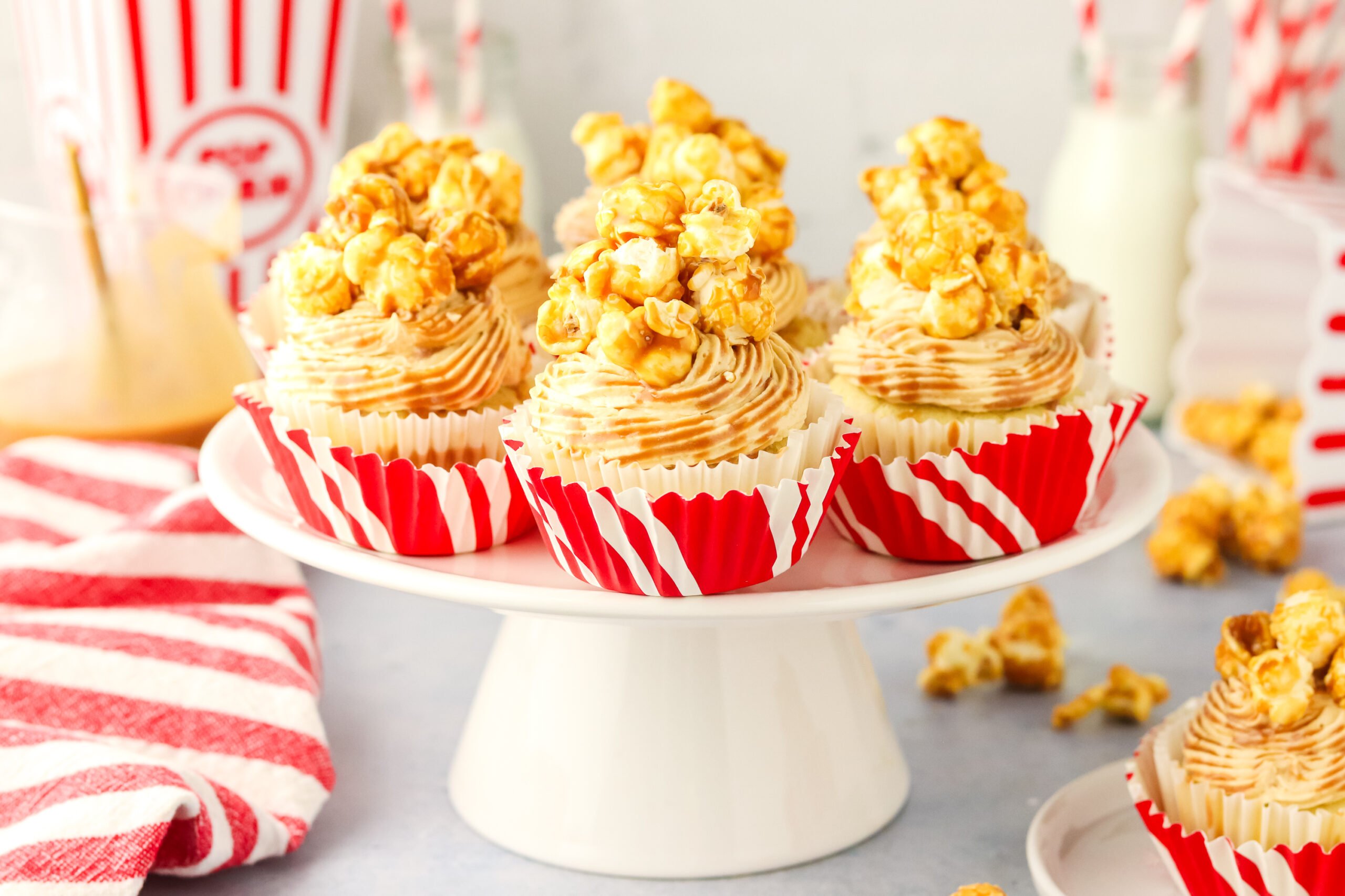 Caramel Popcorn Cupcakes Recipe - Hip Mama's Place