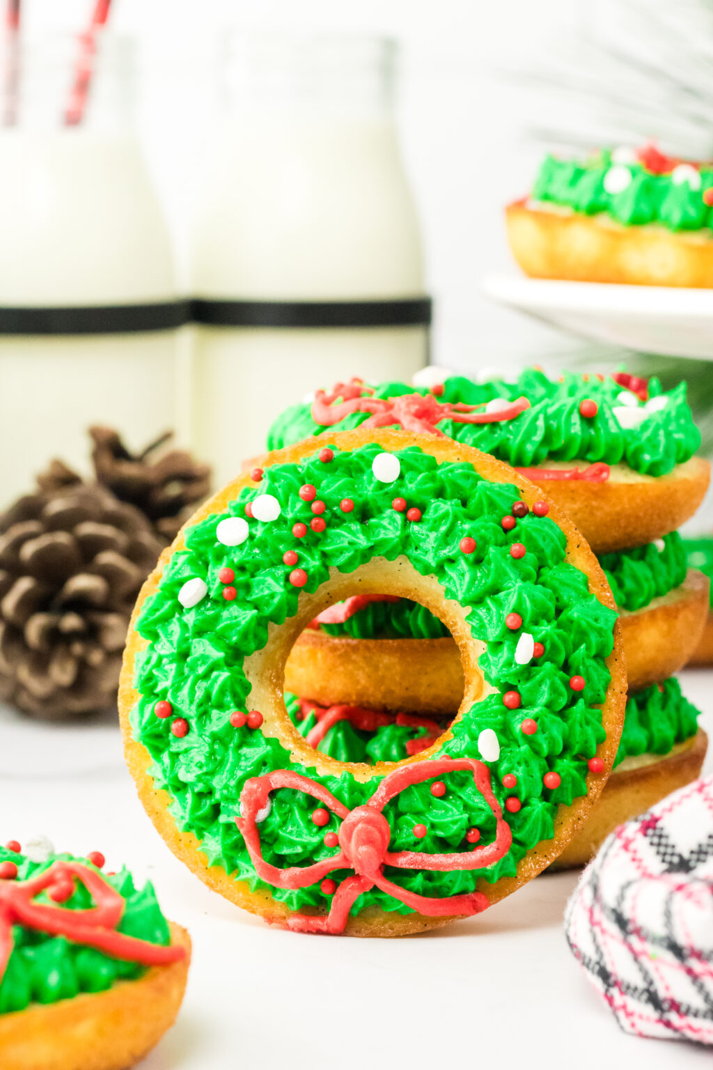 Christmas Donuts Recipe {Perfect for the Holidays!} - Hip Mama's Place